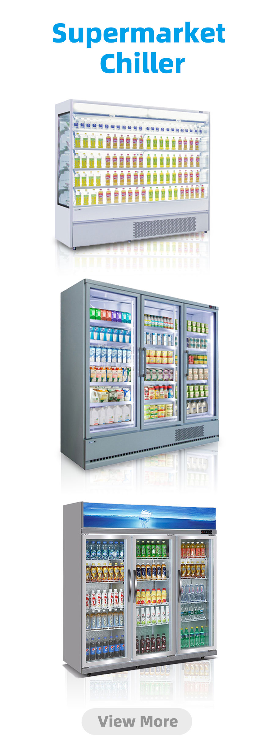 Supermarket Refrigeration, Supermarket Chiller, Supermarket Freezer ...